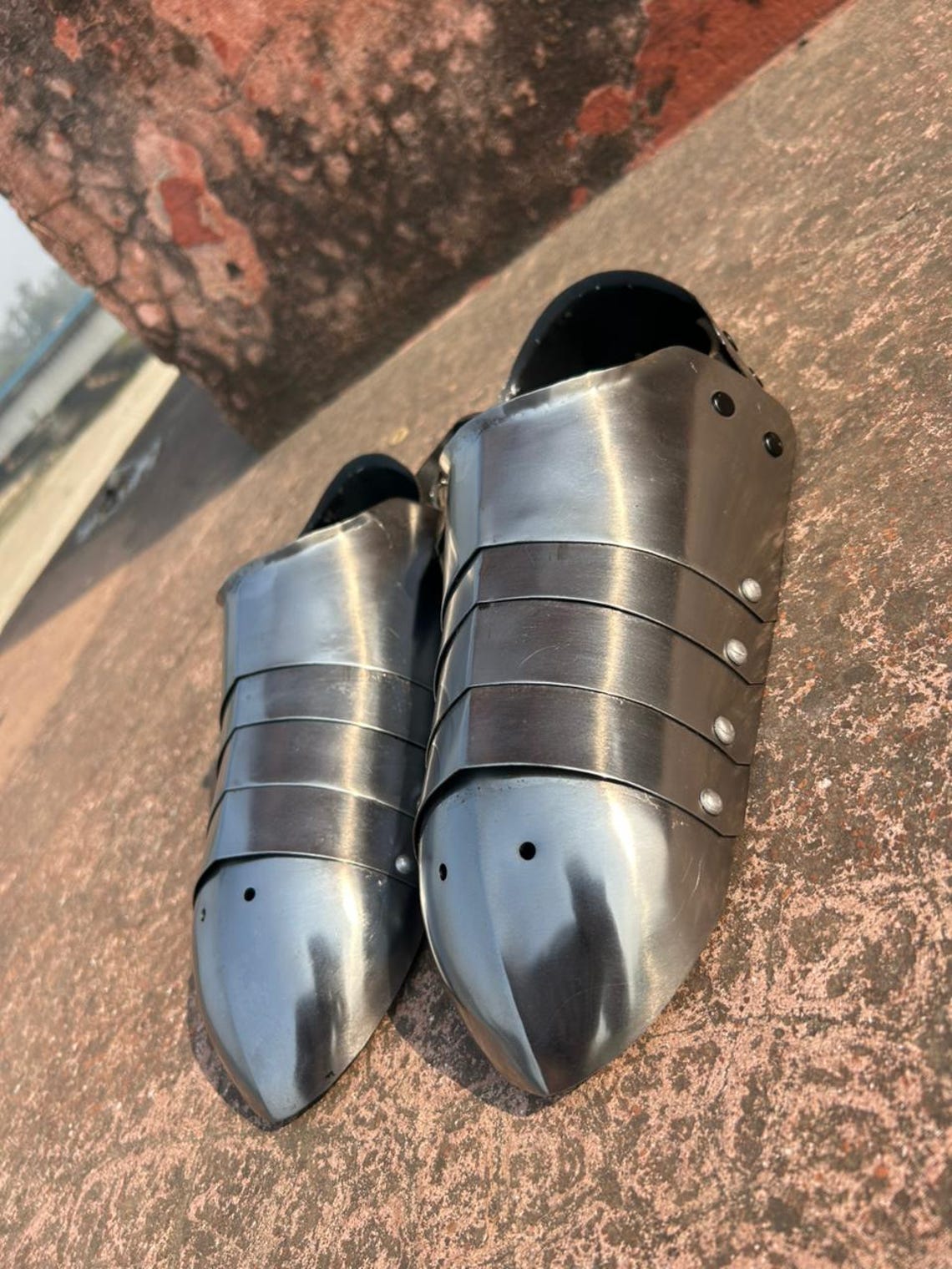 Medieval Knight Sabatons – Steel Foot Armor for Cosplay, LARP & Display ...