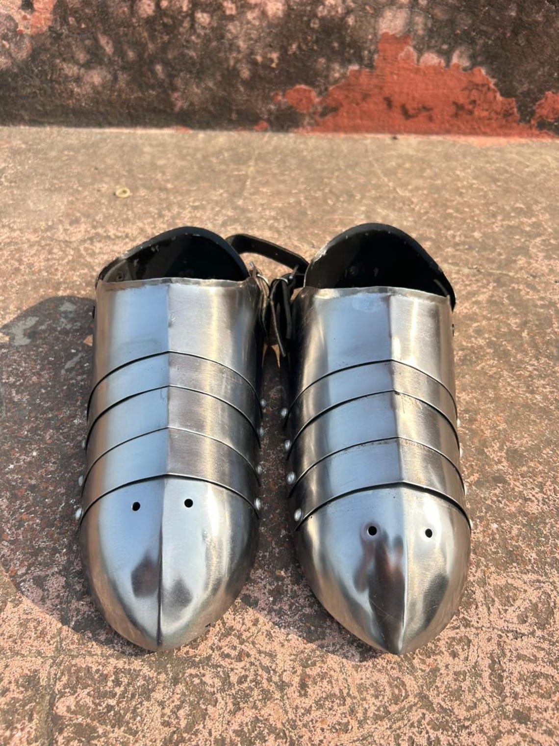 Medieval Knight Sabatons – Steel Foot Armor for Cosplay, LARP & Display ...
