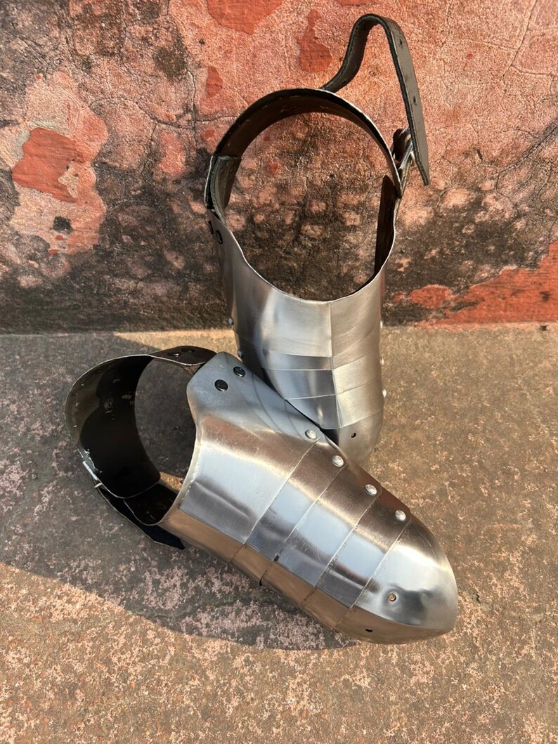 Medieval Knight Sabatons – Steel Foot Armor for Cosplay, LARP & Display ...