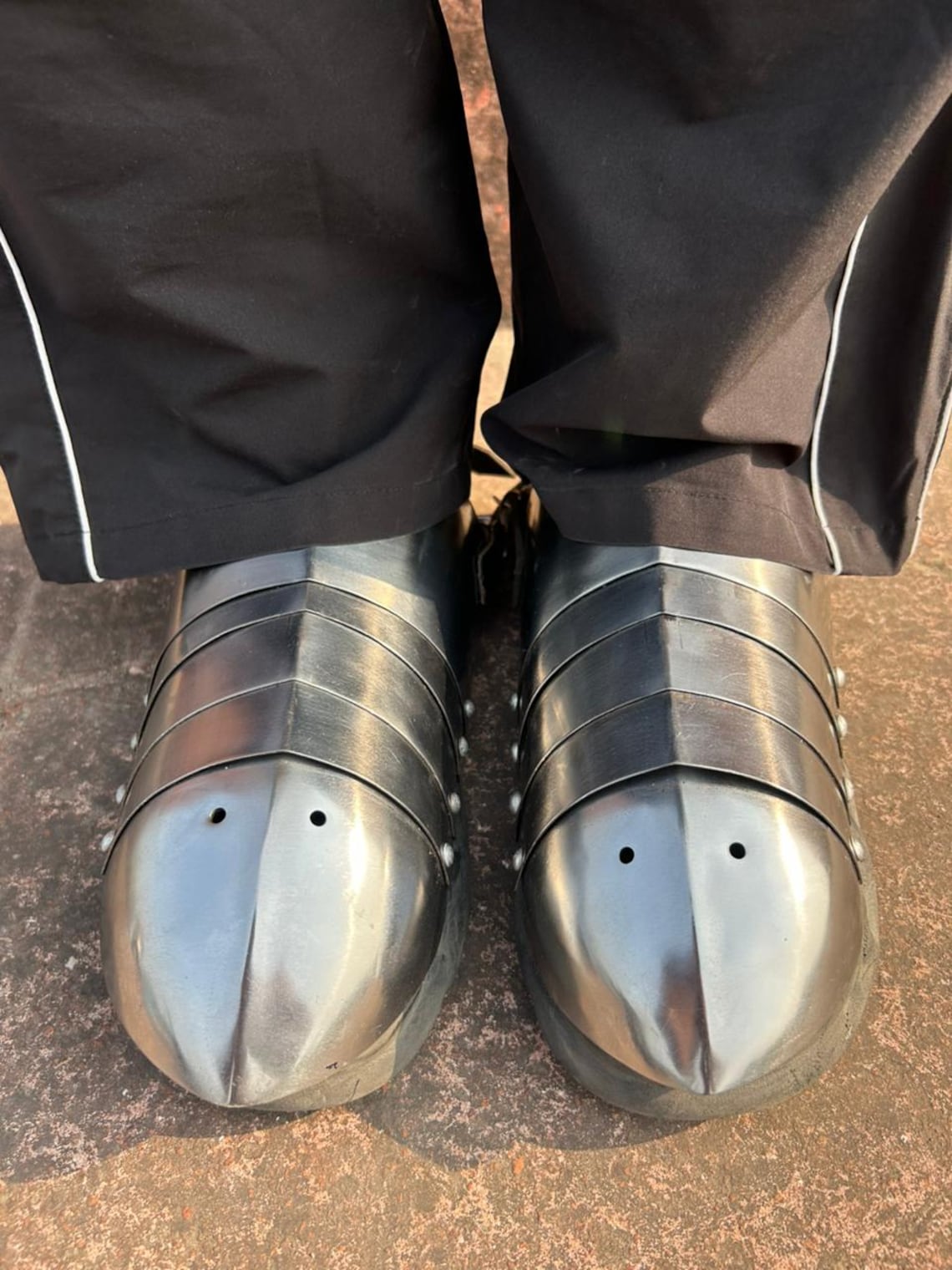 Medieval Knight Sabatons – Steel Foot Armor for Cosplay, LARP & Display ...