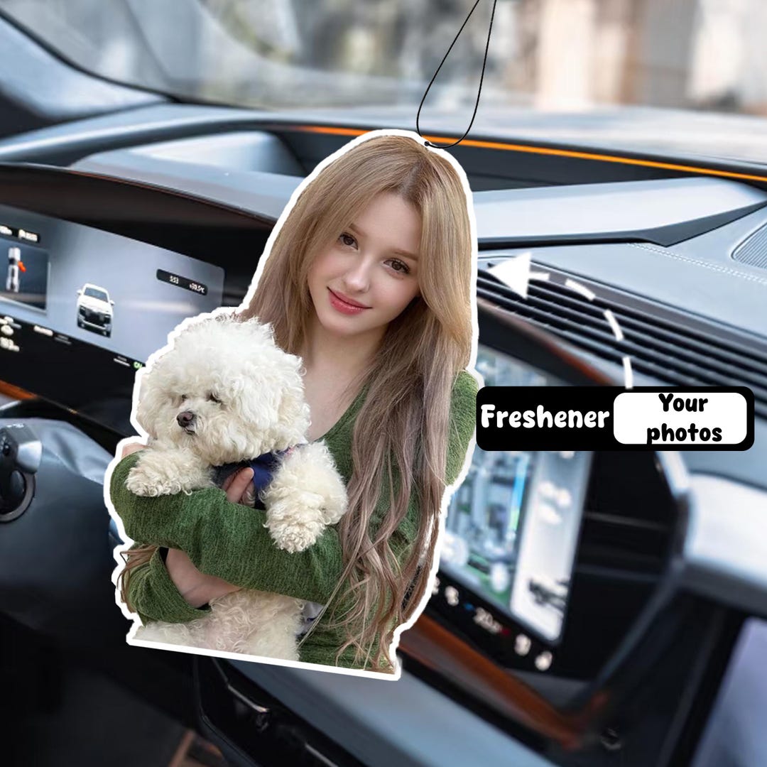 Personalized Photo Car Air Freshener – Custom Car Freshie Gift - Etsy