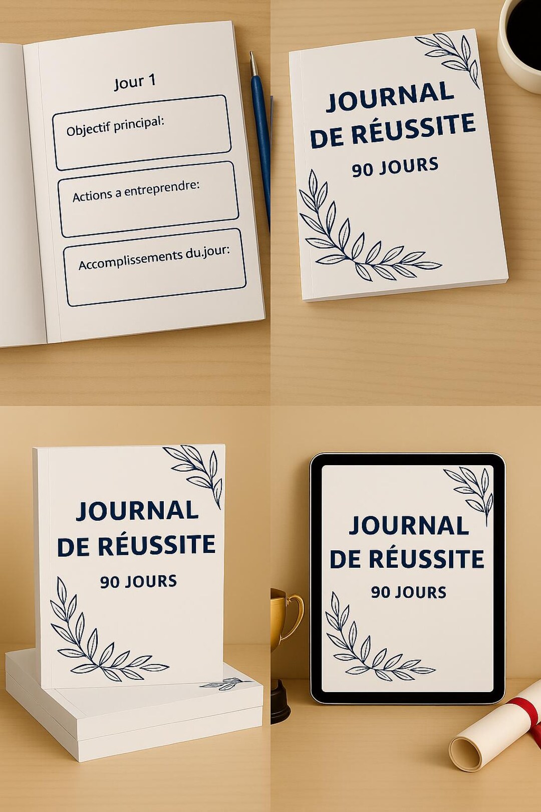 Success Journal – 90 Days Printable PDF - Etsy