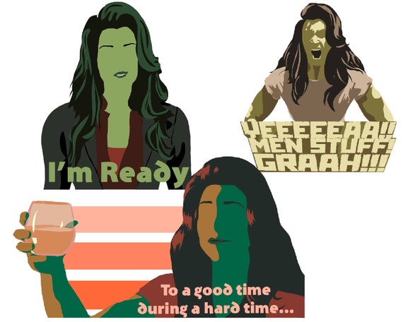 She HERO Custom Artwork Sticker/decal Retro Vintage W/ - Etsy