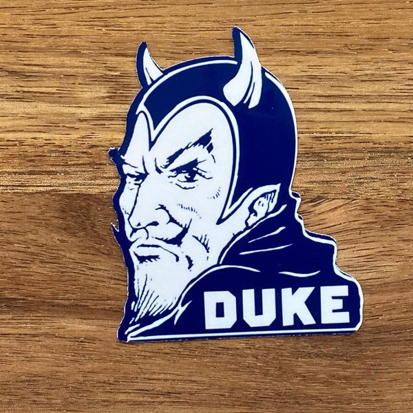 Blue Devil Decal - Etsy