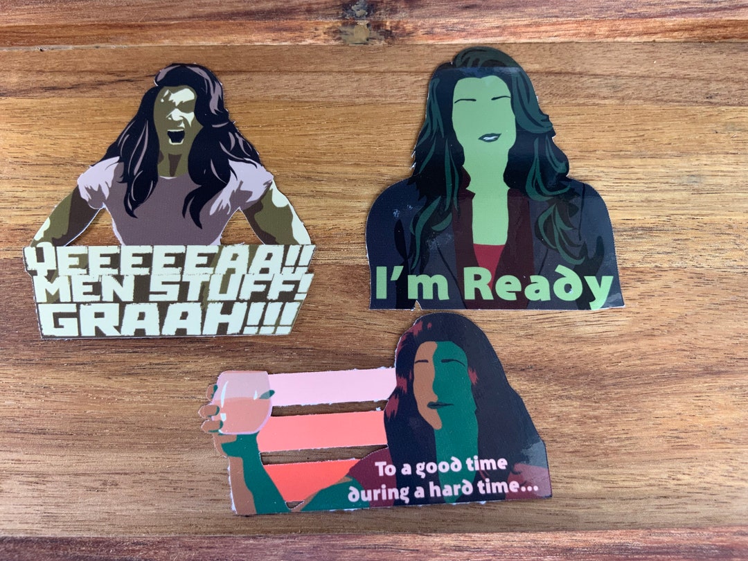 She HERO Custom Artwork Sticker/decal Retro, Vintage, W/ Optional Water ...