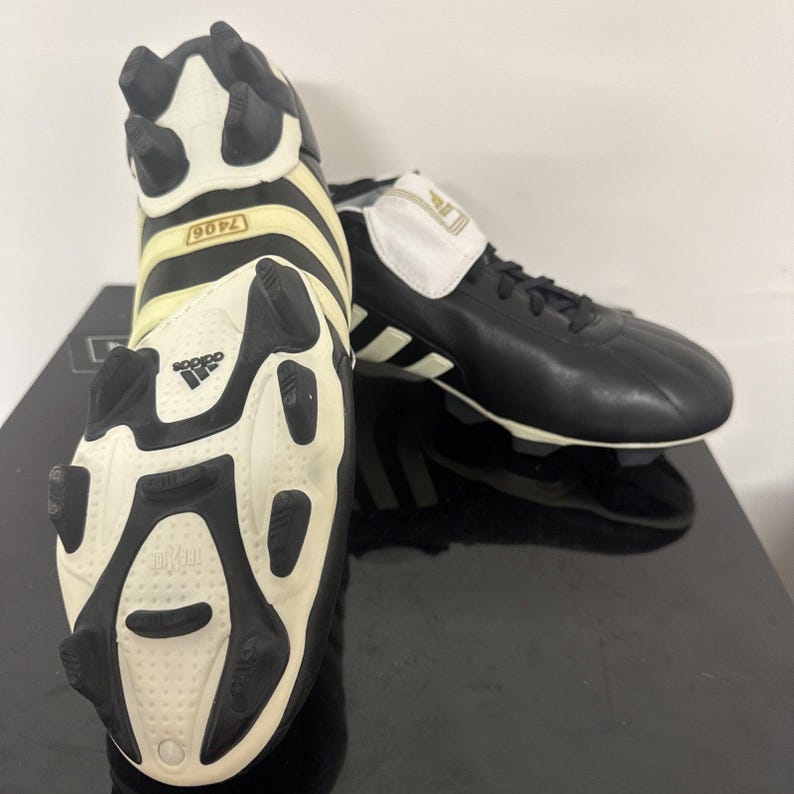 Vintage Adidas Predator 7406 FG 2005 Eur 44 2/3 UK 10 Schwarz - Etsy