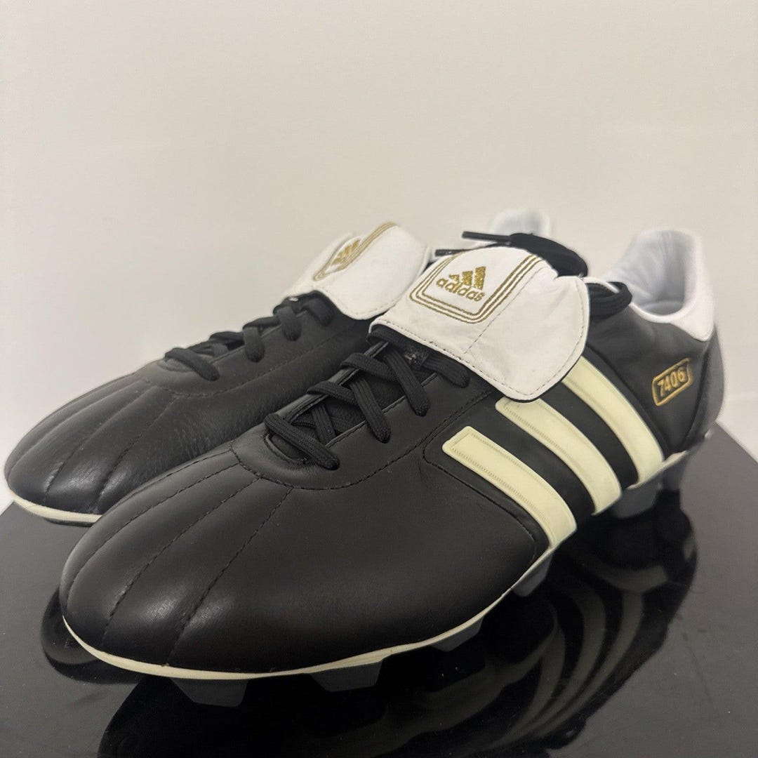 Vintage Adidas Predator 7406 FG 2005 Eur 44 2/3 UK 10 Schwarz - Etsy