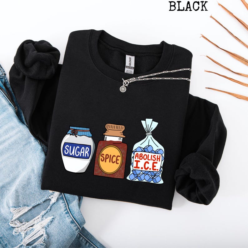 Sugar Spice and Abolish ICE Shirt, Protest Shirt, Anti Trump Shirt, Pro ...