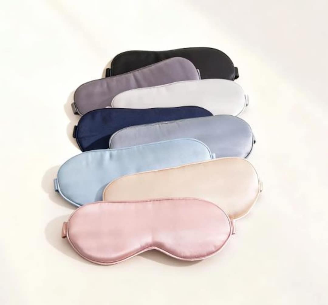 Luxury 100% Mulberry Silk Sleep Mask for Women, Soft Silk Eye Mask for ...