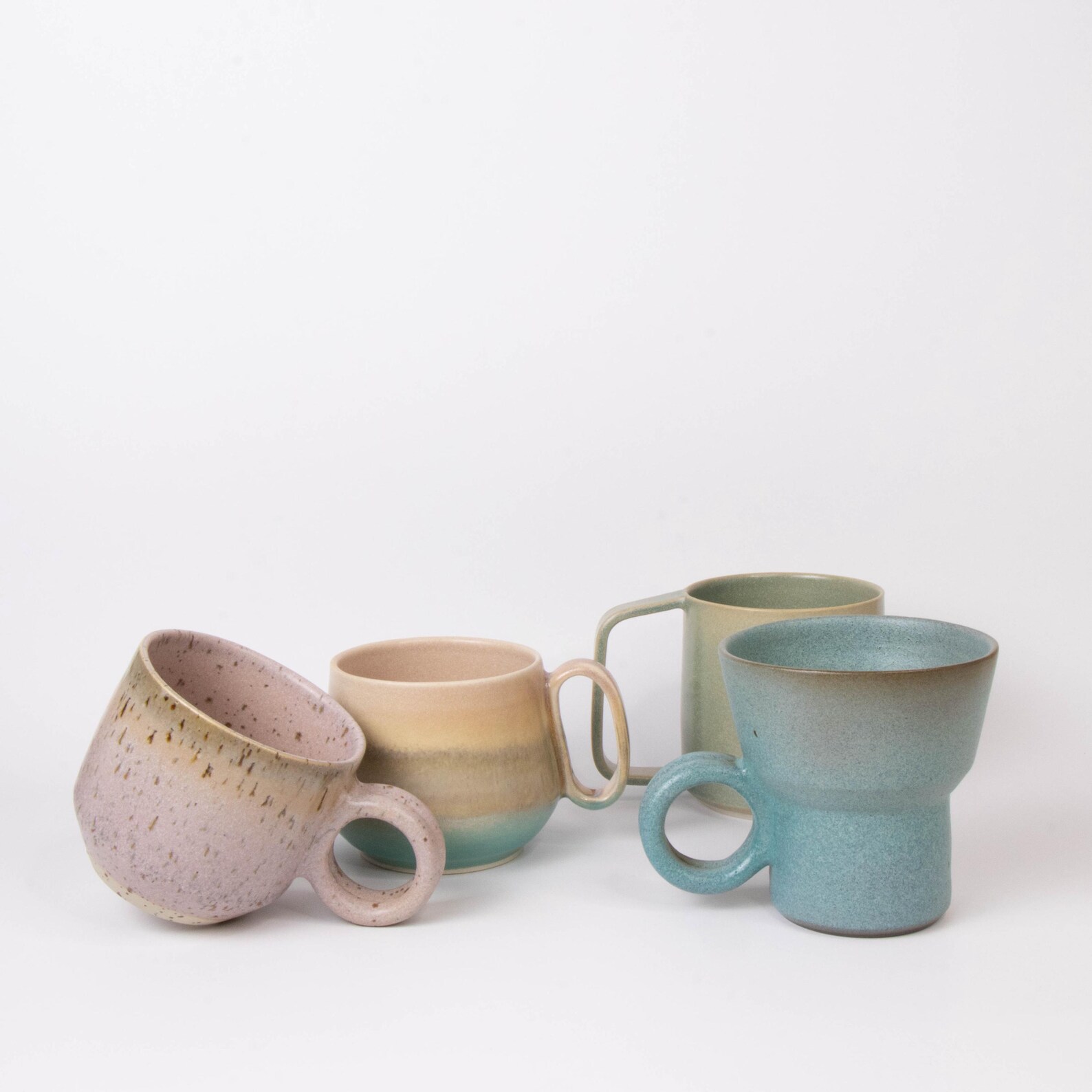 Earth Mug Collection | Simple Minimalist Mugs With Rough Natural Stone ...