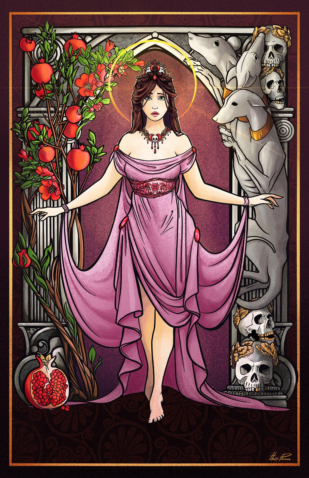 Persephone Art Print - Etsy