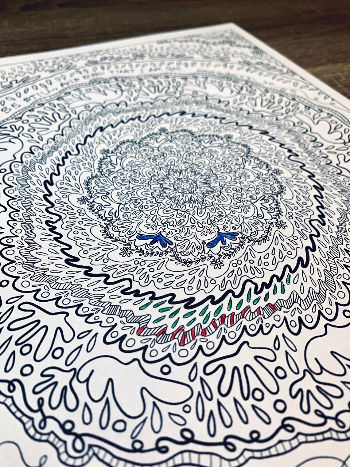 Be Still Coloring Page Printable Coloring Page Downloadable PDF Prayer ...