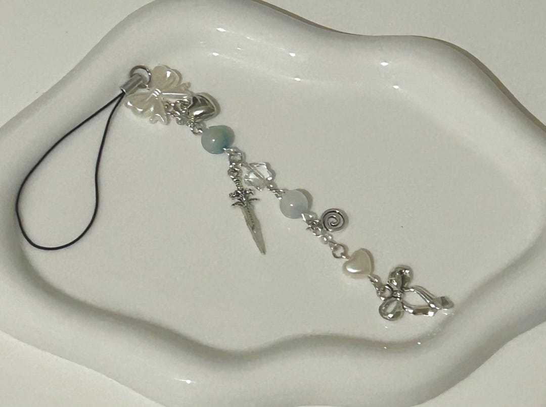 Corpse Bride Inspired Phone Charm/keychain - Etsy