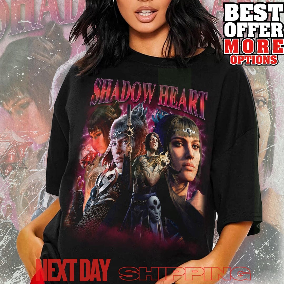 Shadowheart Baldur's Gate 3 Fan Shirt Laezel Appareal Comfort Colors T ...