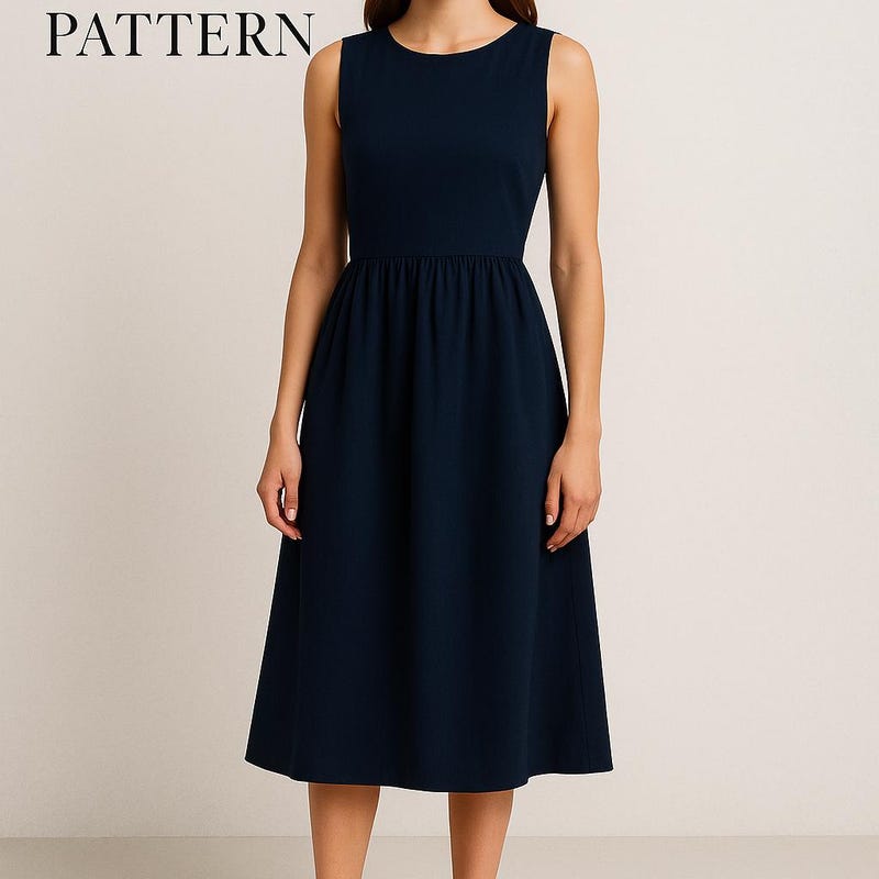 Gauze Dress Pattern - Etsy