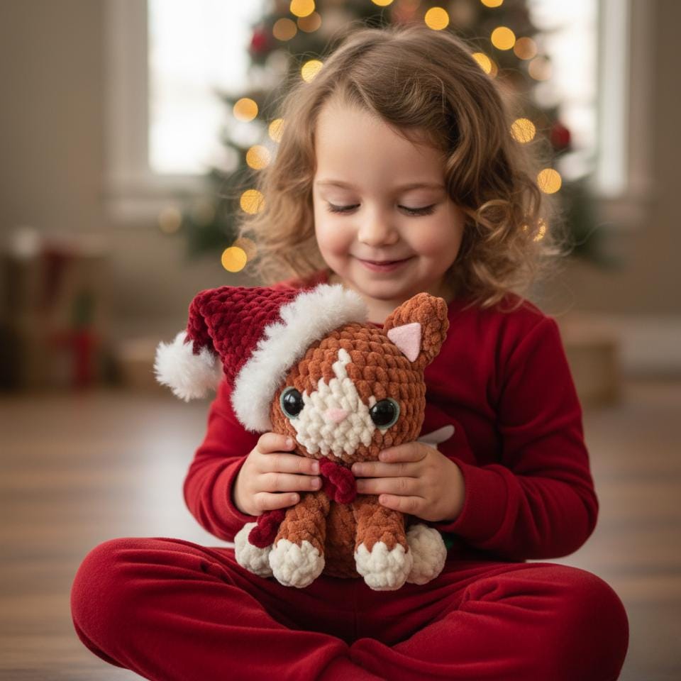 Rory the Christmas Puppy Crochet Pattern | Amigurumi Dog Plush (PDF ...