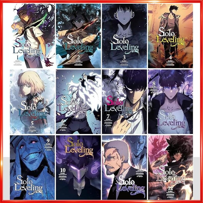 Solo Leveling, Full Comic, 200 Chapters (PDF File) - Etsy