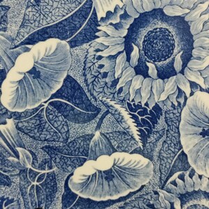 Beautiful Spode Blue Room Collection “sunflower” Round Serving Platter ...