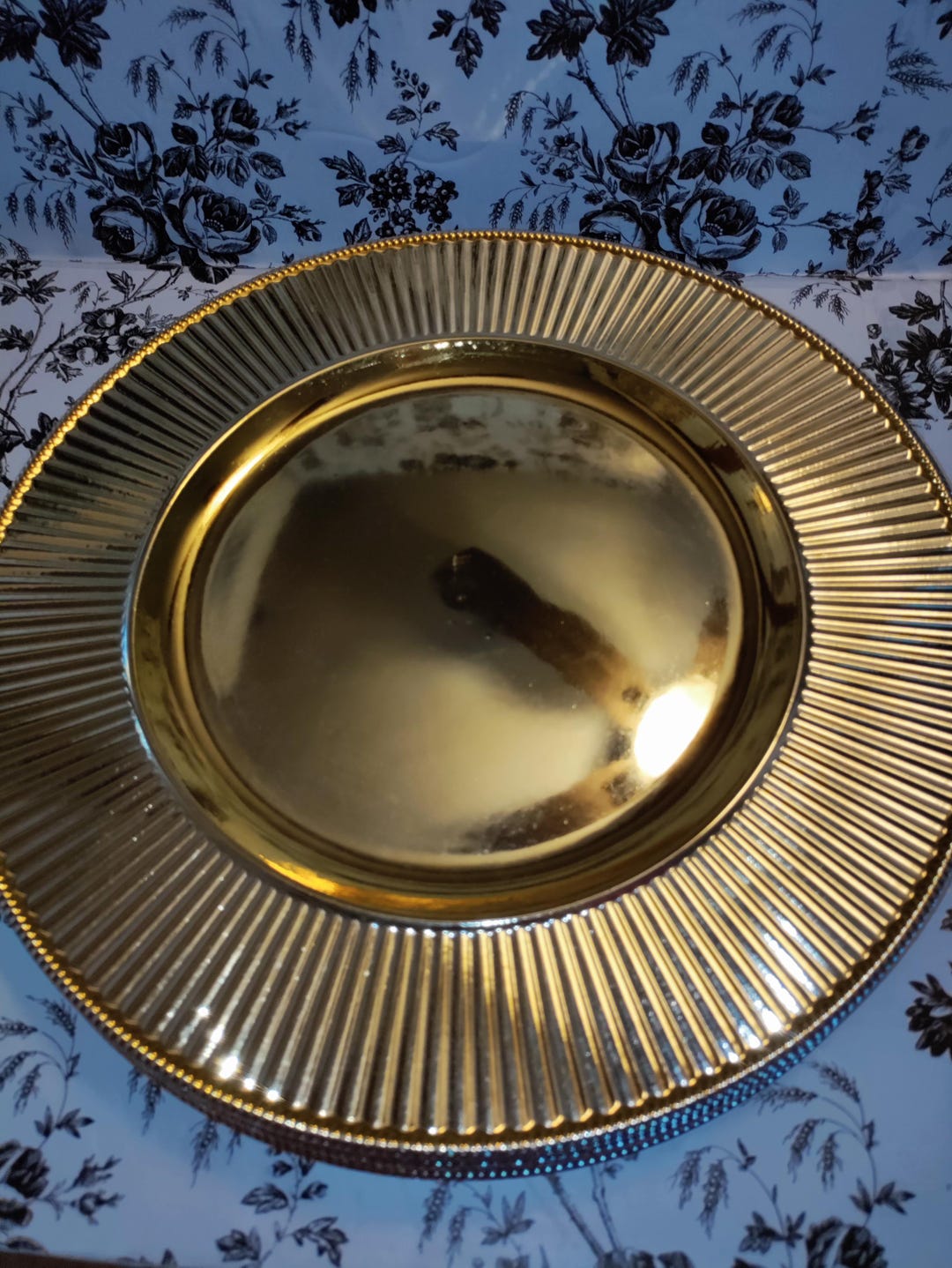 Set of 6/ 13 Inch Bright Ashland Gold Chargers Looks Unused - Etsy