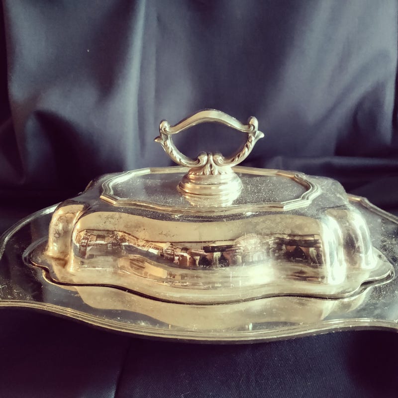 Antique Butter Dish - Etsy