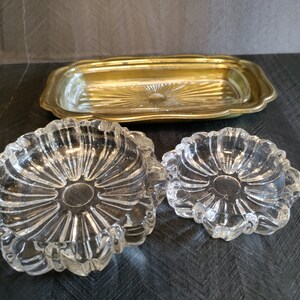 ANCHOR HOCKING Prescut Glasses/ Pitcher/ and Small Tray 12pc - Etsy