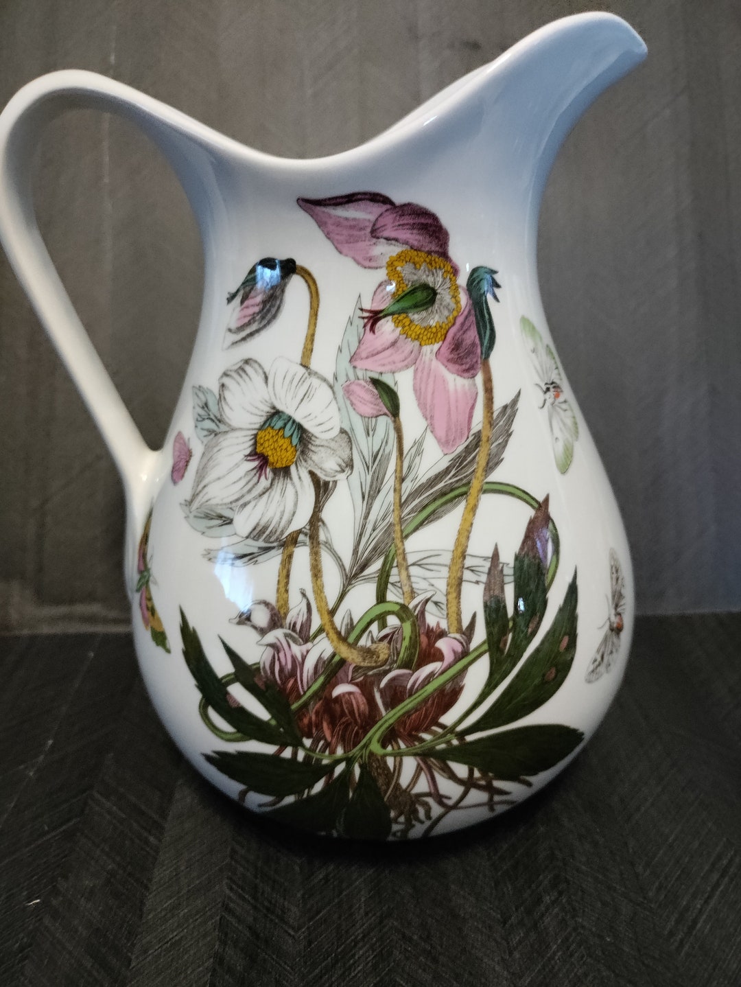 Vintage Gorgeous Portmeirion the Botanic Garden Pitcher Has Great ...