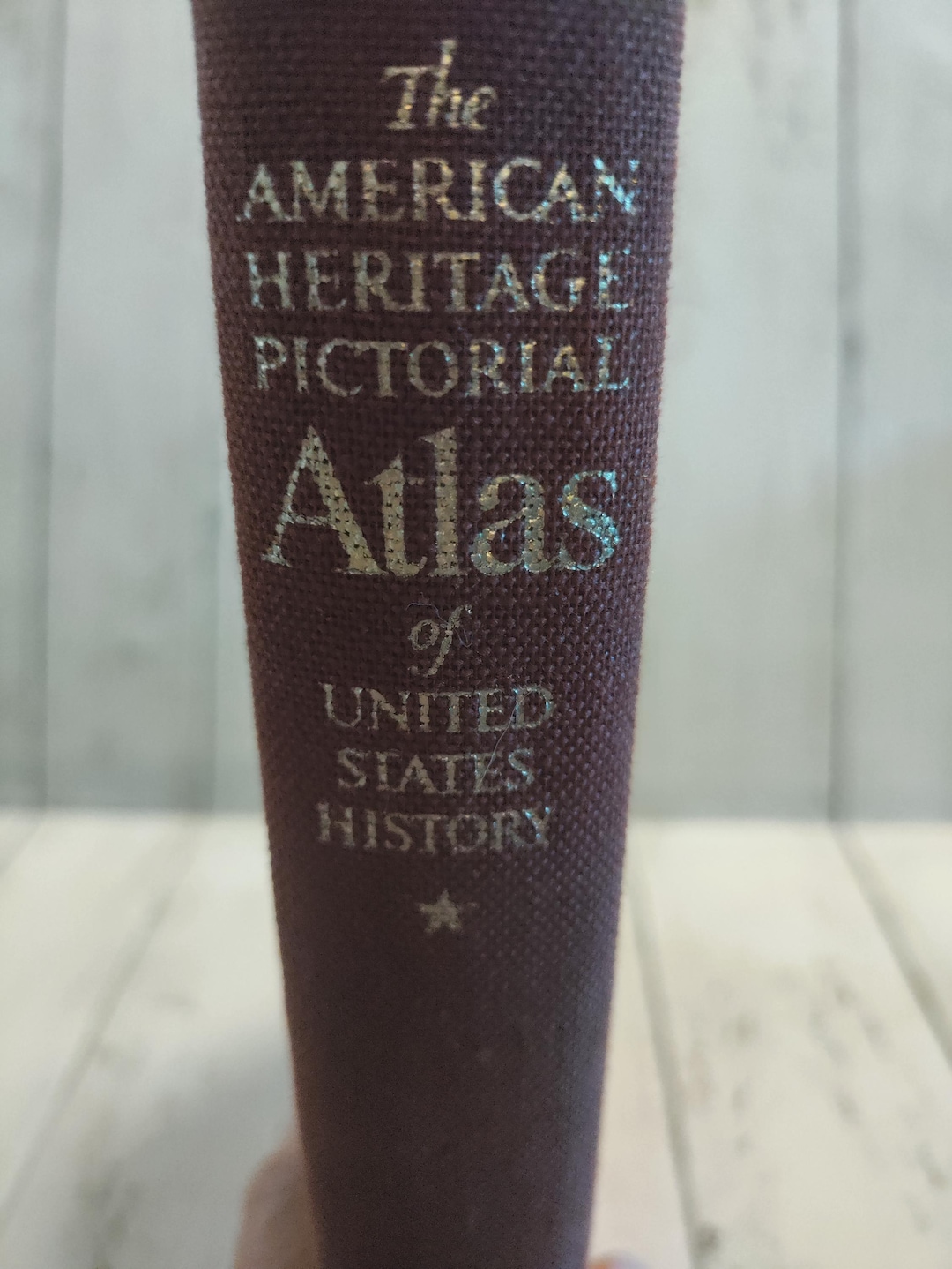 The American Heritage Pictoral Atlas of United States History, 1966, HB ...
