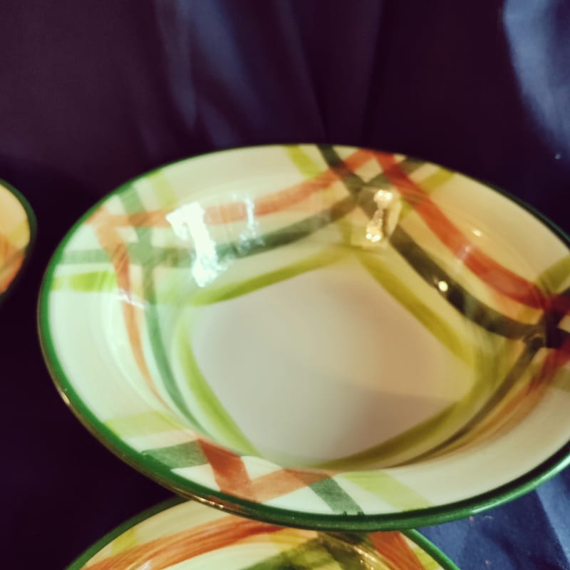 Vintage Homespun Vernonware - Etsy