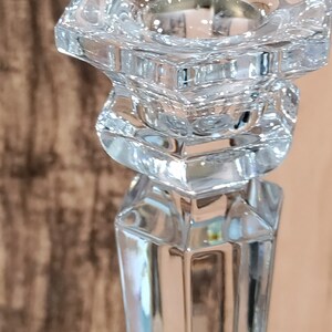 Mikasa Crystal Cambridge Candlesticks Pair of 2 Candle Holders 6.25 ...