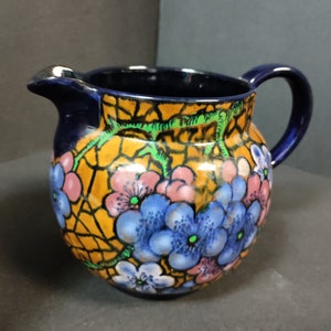 Beautiful Royal Standley Pitcher Jacobean Colorful Floral Pitcher Jug ...
