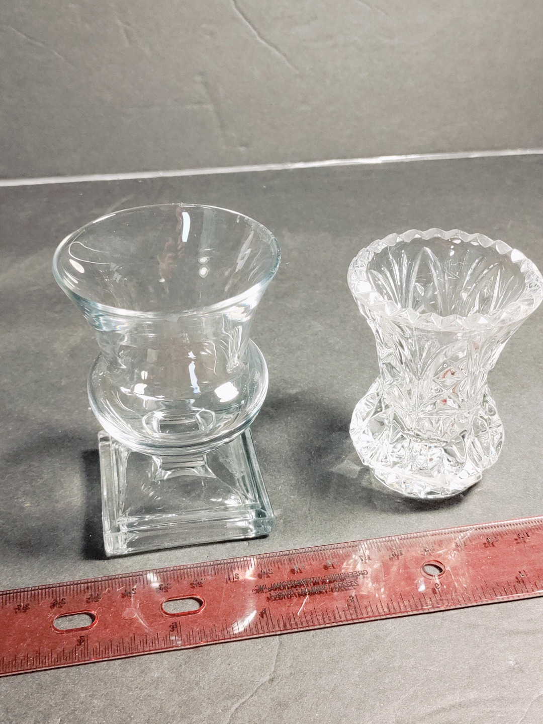 Lead Crystal Pineapple Cut Toothpick Holder West Germany Plus Extra - Etsy