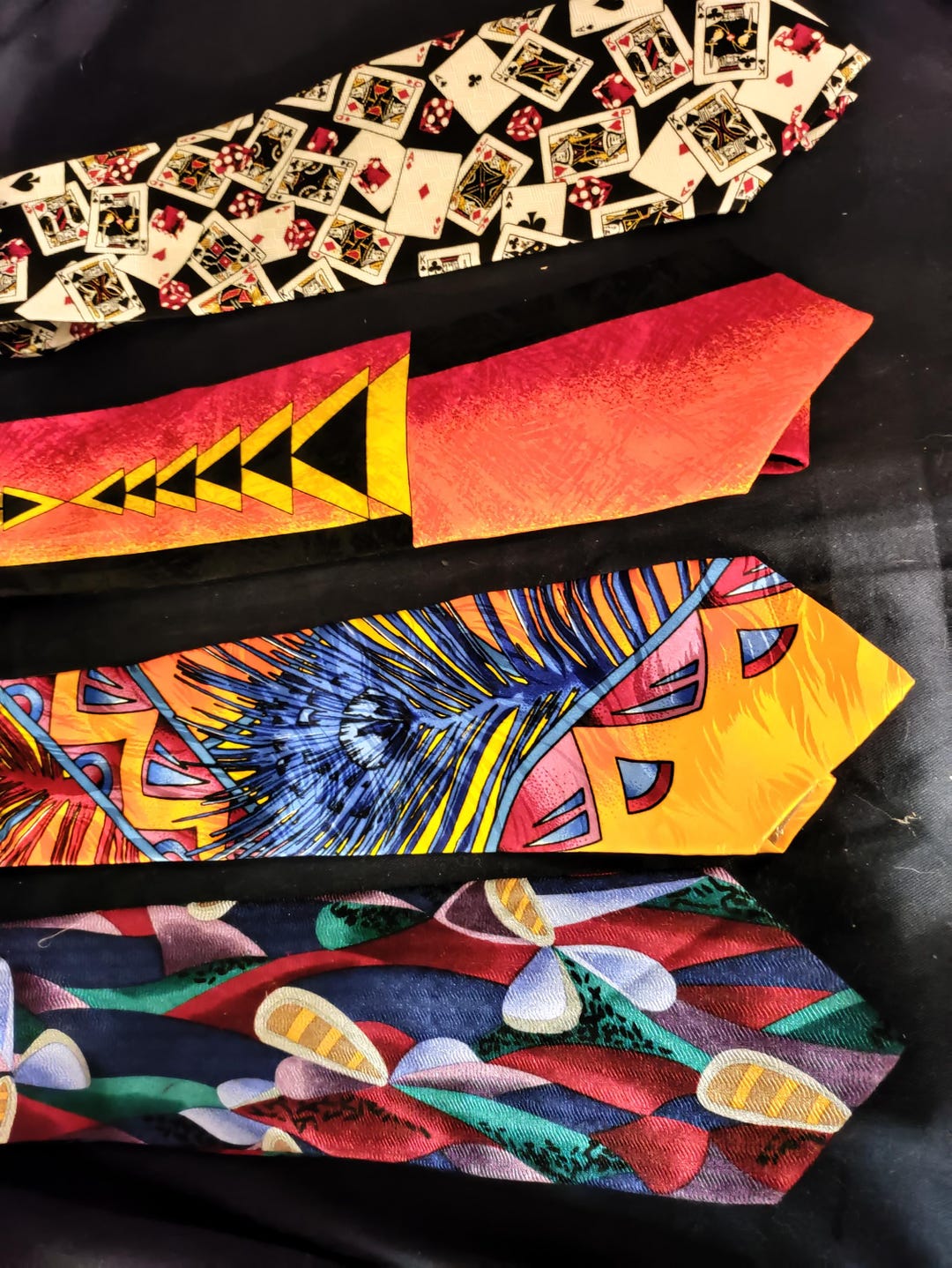 2+2 Vintage Rush Limbaugh Silk Ties Plus 2 Others All Excellent Look ...