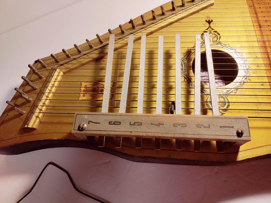 Antique Marx Pianophone Hand Made String Instrument With Original Music ...