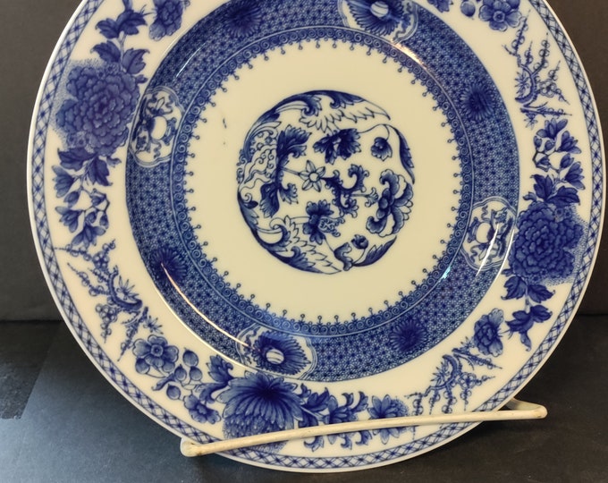 Imperial Blue Plate Collector Plate Blue Flow Mottahedeh - Etsy