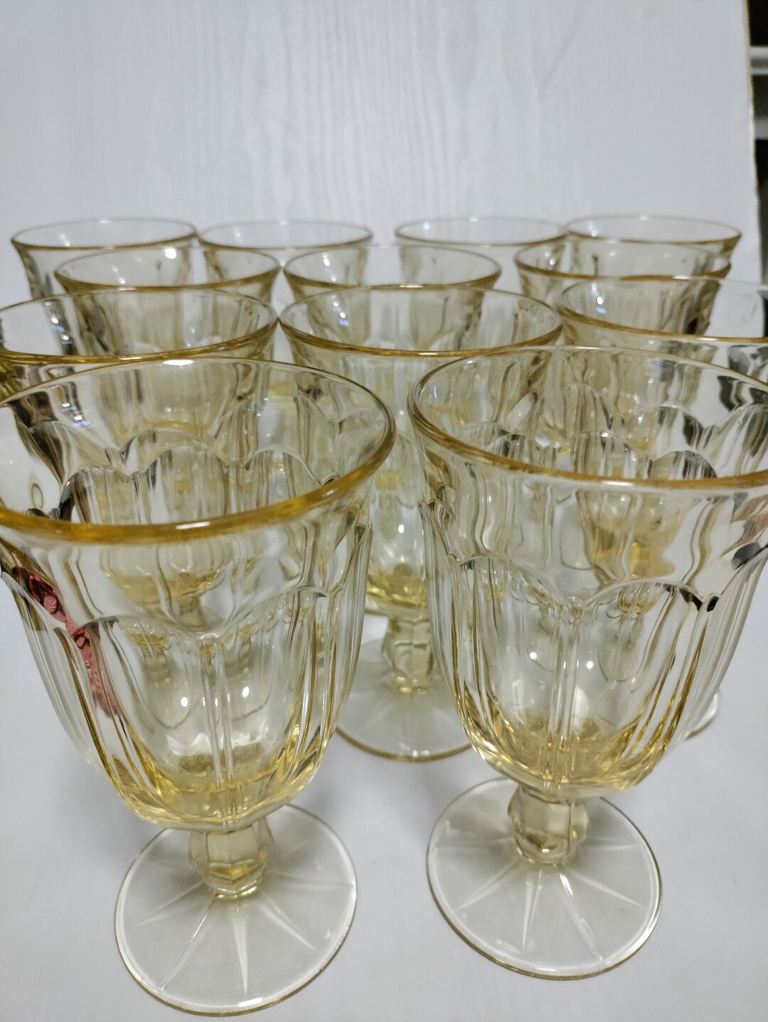 Noritake Provincial Yellow Iced Tea Goblet, Glasses/boho Glassware ...