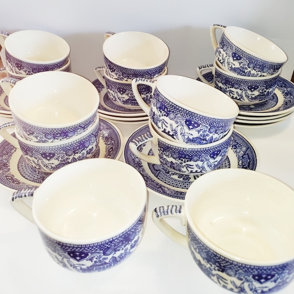 Blue Willow Dishes - Etsy