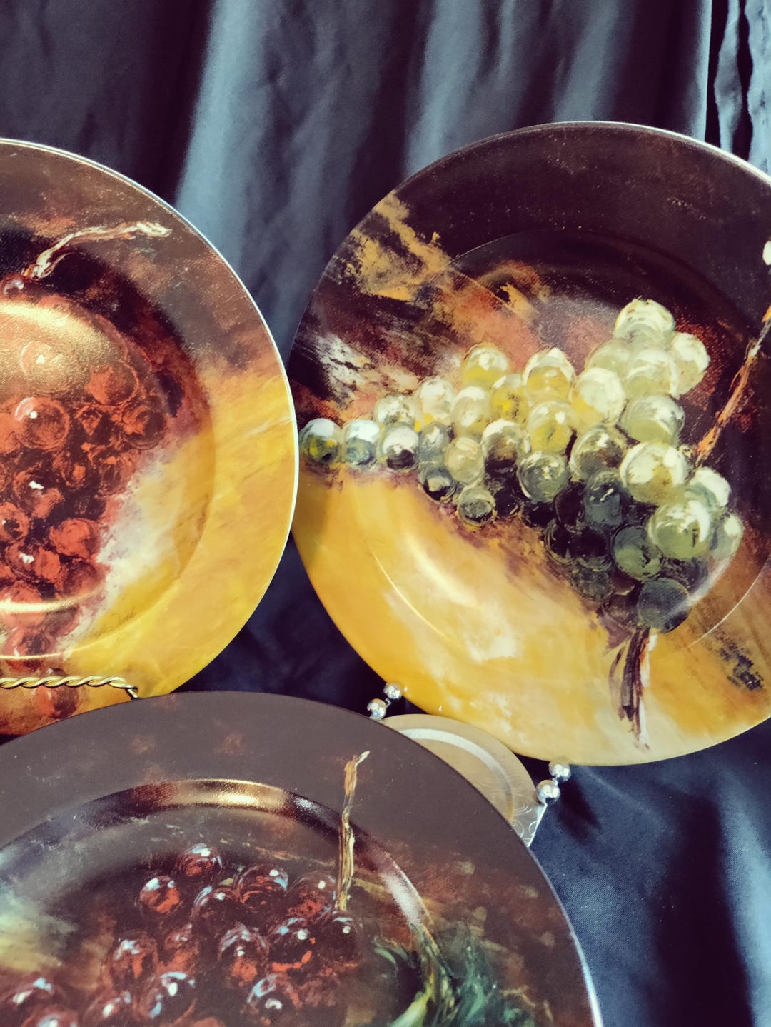 Set of All 4 RARE Cypress Italian Grapes - Dessert Salad Decorative ...