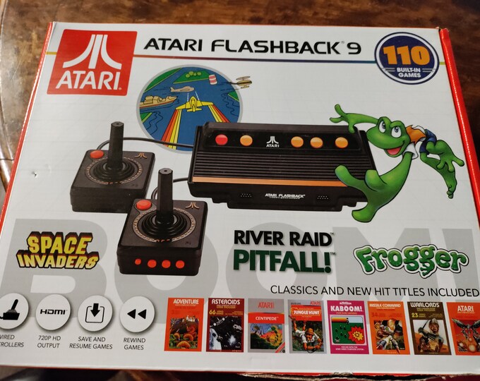 Remake Vintage Atari Flashback 9 110 Games on Board Like New Fully ...