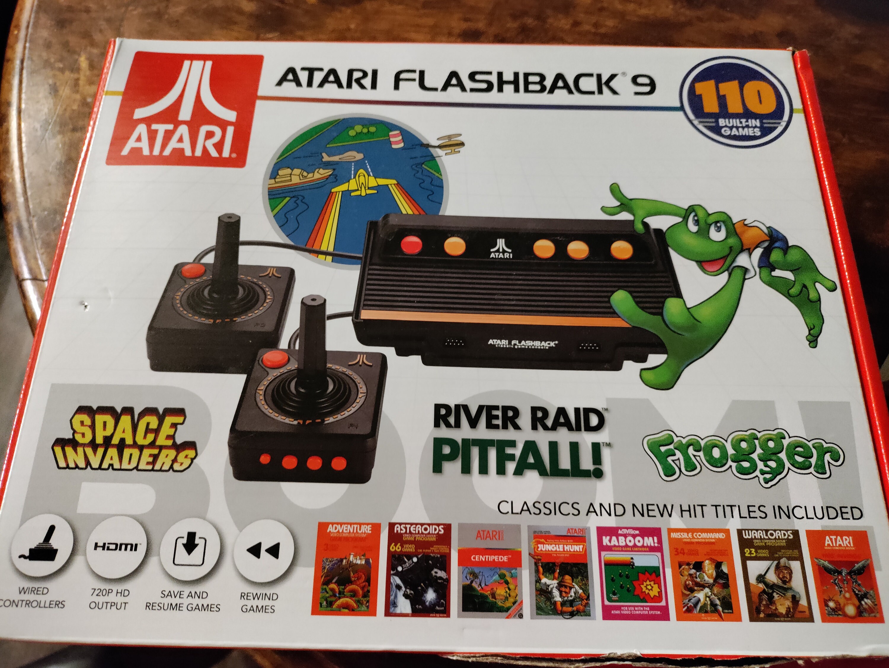 Remake Vintage Atari Flashback 9 110 Games on Board Like New Fully ...