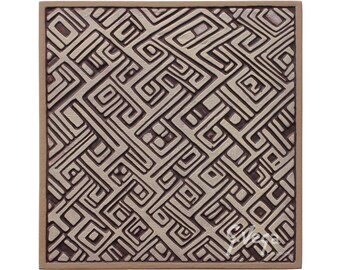 African tile design | Etsy