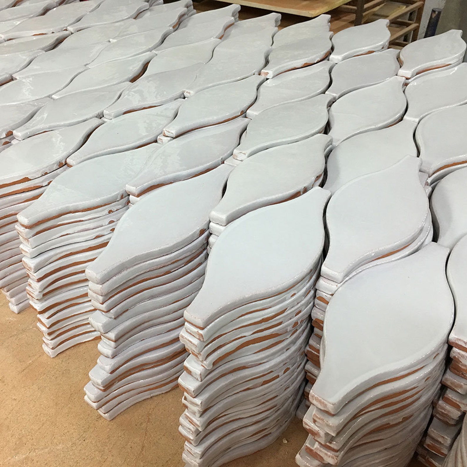 1 Sq Ft Hourglass Tiles Ceramic Tiles Customizable Color for - Etsy