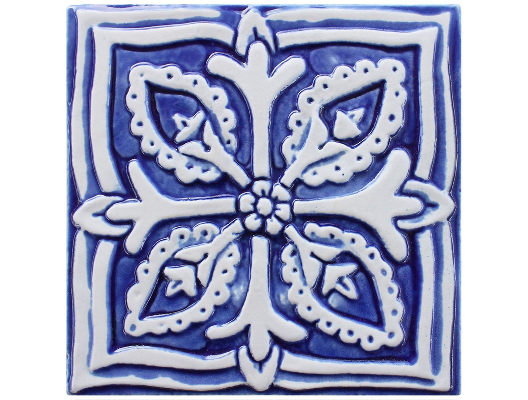 Floral Tile for Kitchens Bathrooms and Outdoor Wall Art - Etsy