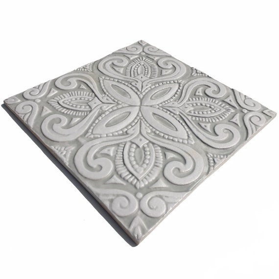 decorative tile ceramic wall art grey 11.8 bathroom tile relief tile ...