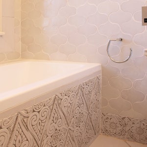 1 Sq Ft Droplet Tiles, Hand Painted Tiles in Custom Color, Field Tiles ...