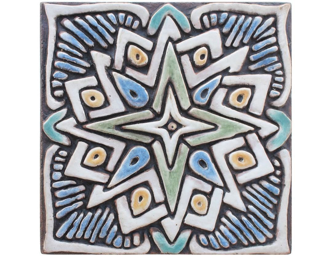 Moroccan Tile for Kitchens Bathrooms and Outdoor Wall Art - Etsy