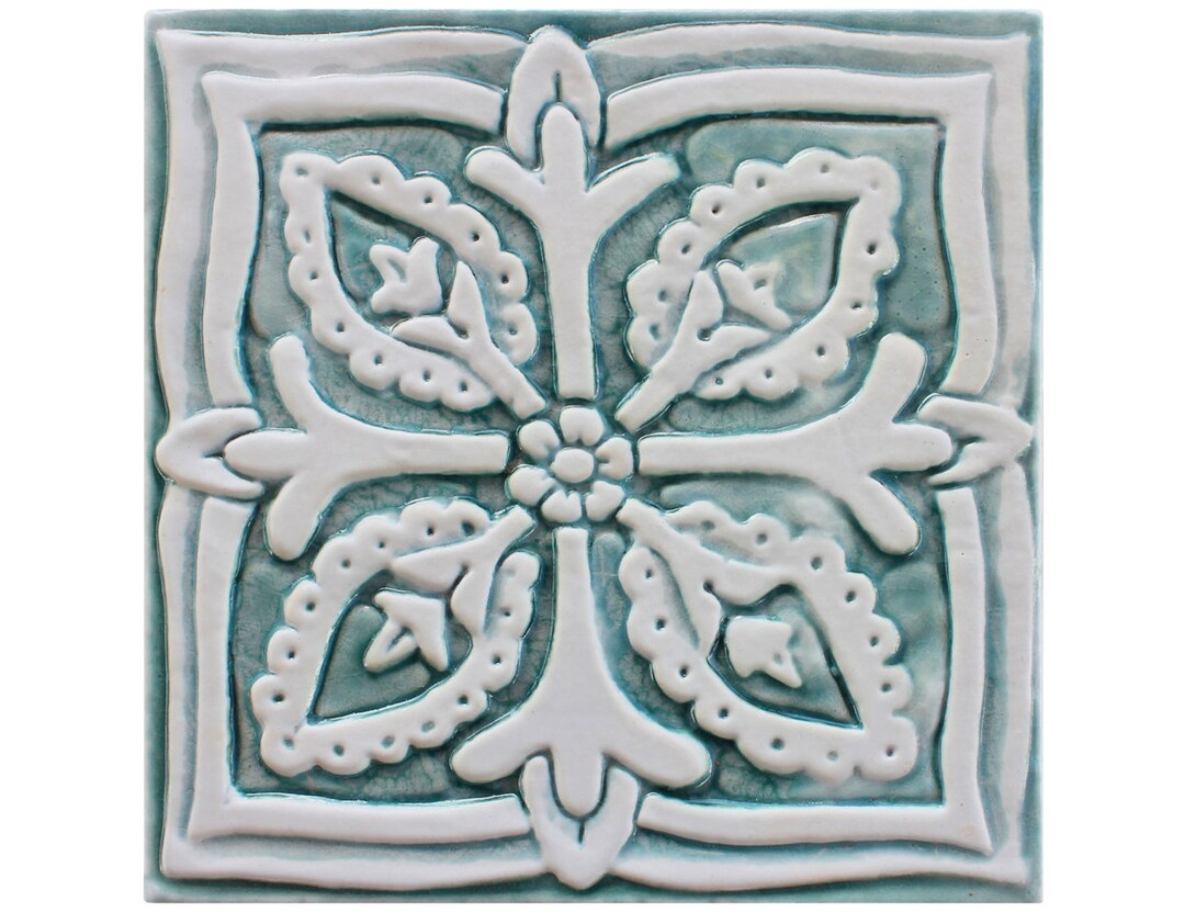 Floral Tile for Kitchens Bathrooms and Outdoor Wall Art - Etsy