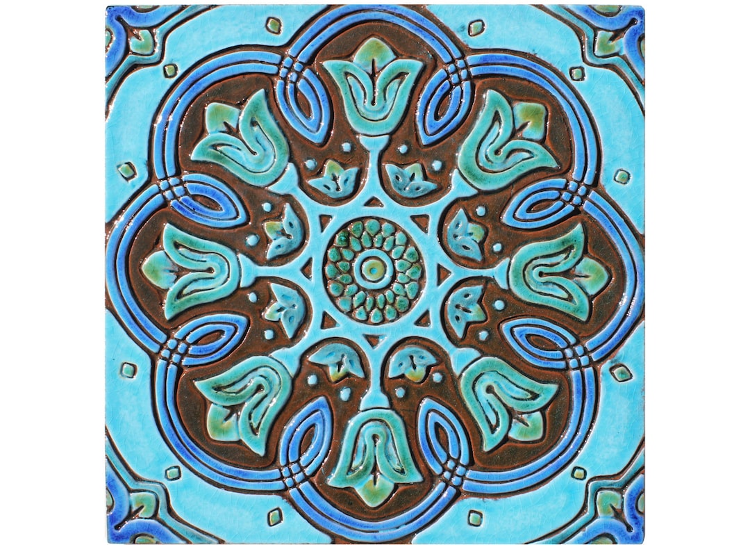 Wall Decor Spanish Tile for Living Room Design, Tile Art, Outdoor Wall ...