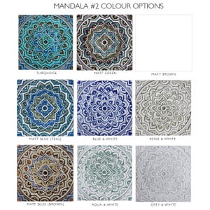 Art for Meditation Room, Ceramic Tile, Spiritual Gift, Yoga Art ...