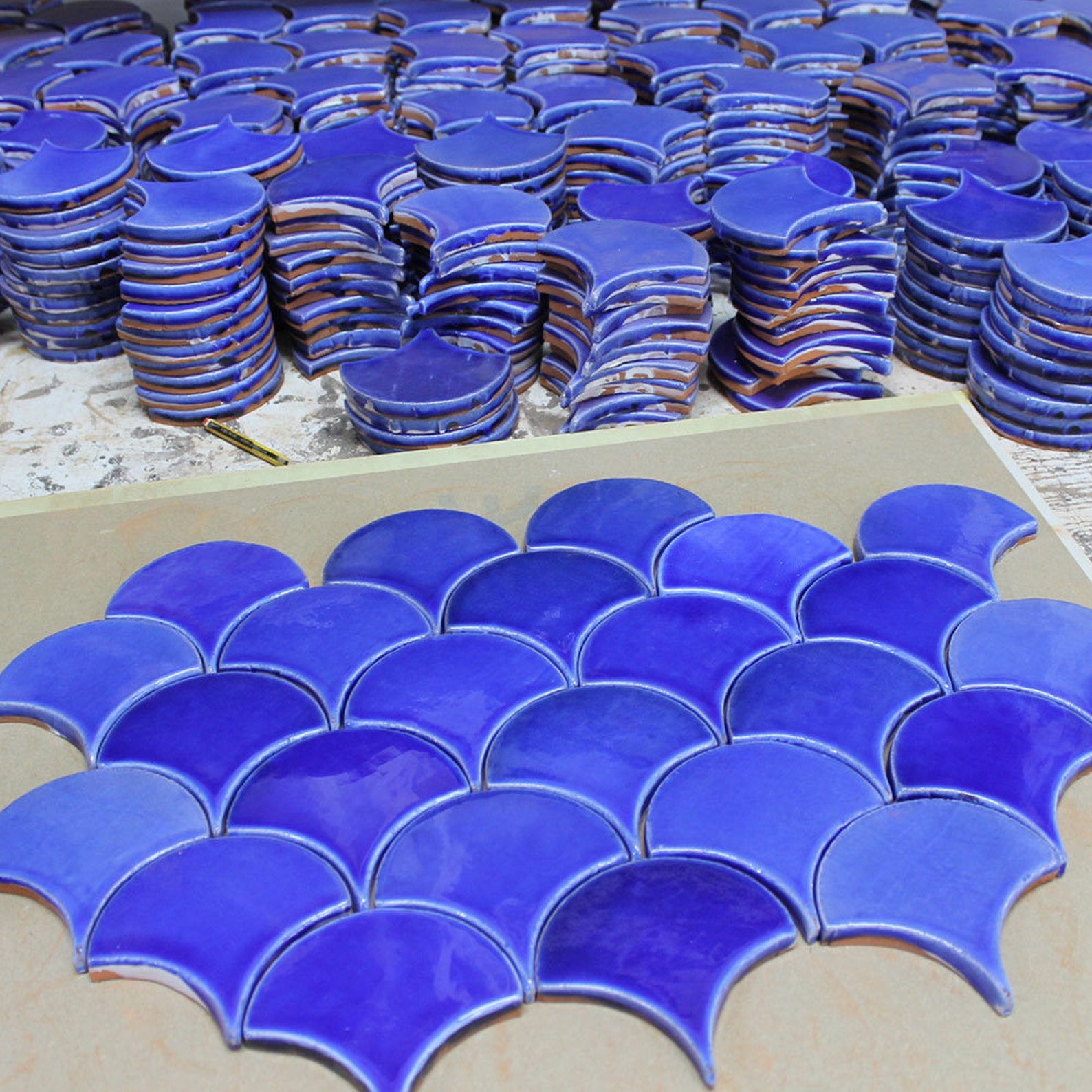 Moroccan Fish Scale Tiles 1 M2 10.76 Sq Ft Scallop, Moroccan Tiles ...