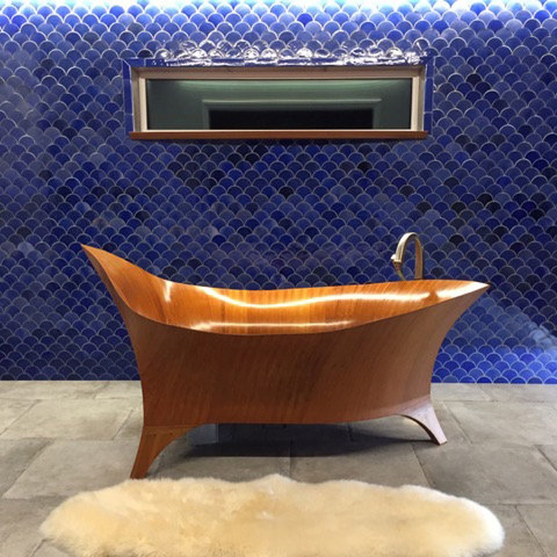 SAMPLE TILE Fish Scale Tiles Scallop Tiles Moroccan Tiles | Etsy